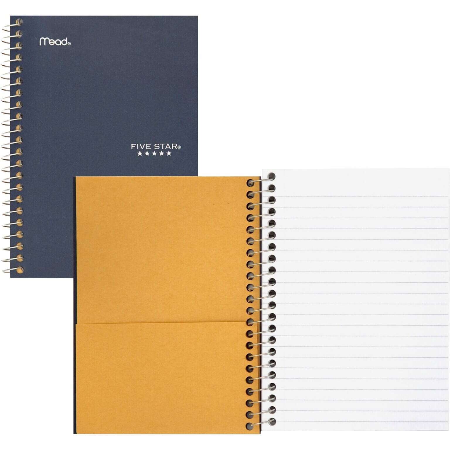 Mead Personal Wirebound Notebook - 100 Sheets - Wire Bound - 5" x 7 ...
